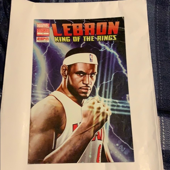 Marvel | Other | Rare Marvel Comics Lebron James Comic Book 22 | Poshmark